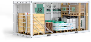 J2 SERVID Sistema para sujeción y protección de mercancías